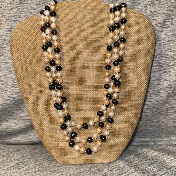 Jewelry | Opera Length Strand Of Caribbean Pearls Purchased On St ...